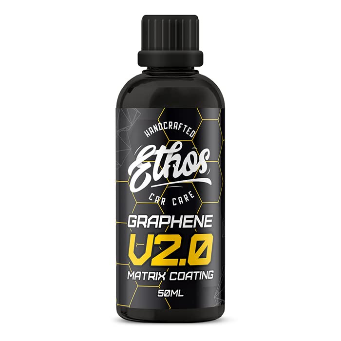 Graphene Matrix Coating with Applicator - - Graphene Ceramic Coating | 5+ Years Of Protection | Incredible Hydrophobic - Revolutionary Graphene Nanotechnology Apply After Car Wash & Paint Correction