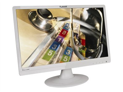 Planar PLL2210MW 22" Wide White LED Monitor with DC power - 16:9, 5 ms , 1920 x 1080, 16.7 million colors, DVI, VGA 997-6404-00