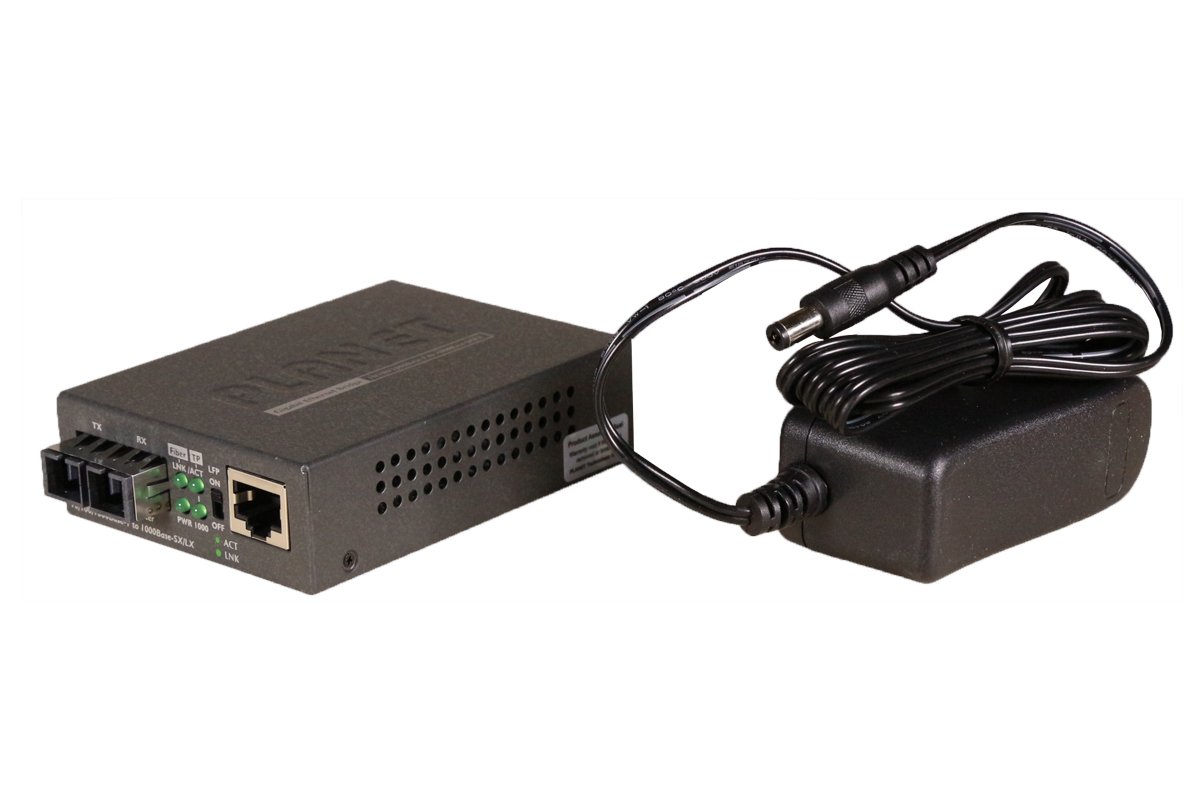 Planet GT-802 10/100/1000Base-T to 1000Base-SX/LX Gigabit Media Converter