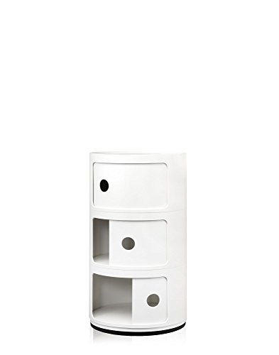 Kartell Componibili Drawer, Pack of 1, White