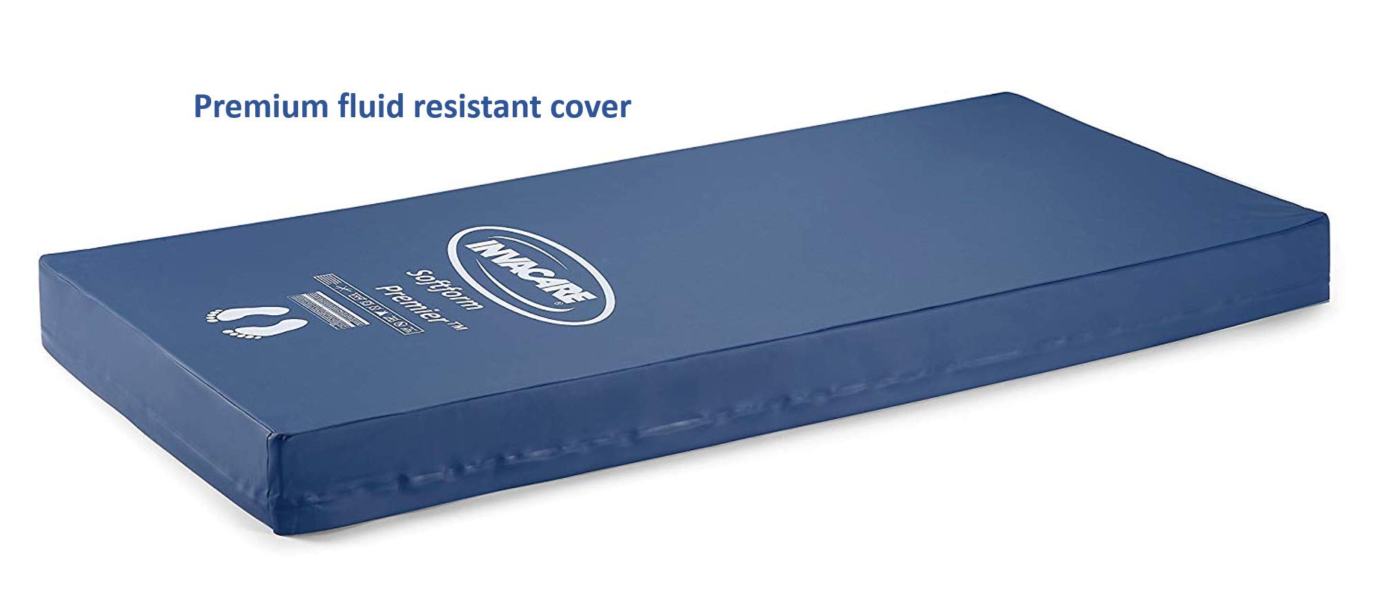 Invacare Softform Premier Hospital Bed Mattress, 36" Wide x 80" Long, IPM1080