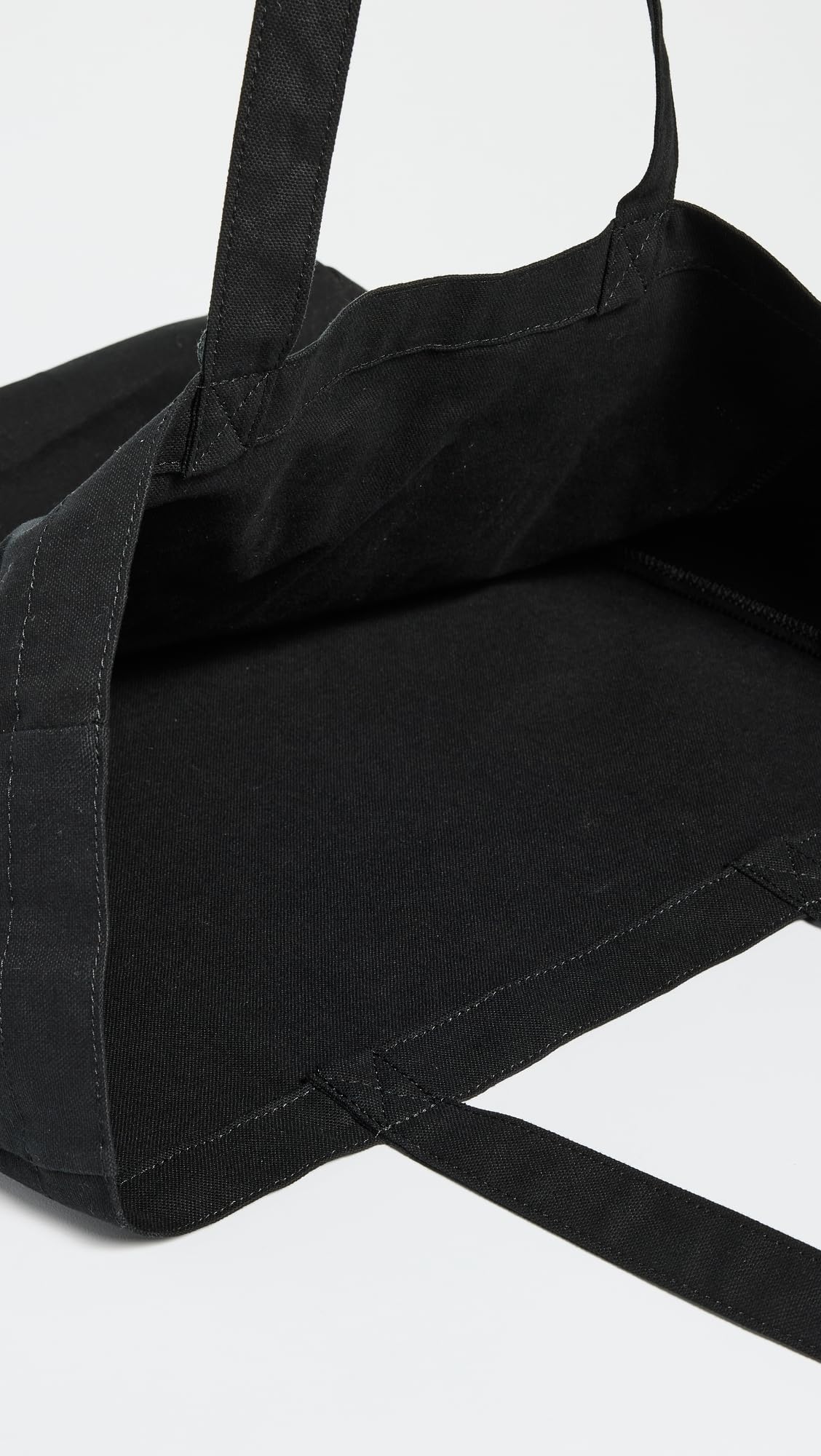 ANINE BING Women's Remy Canvas Tote, Black, One Size