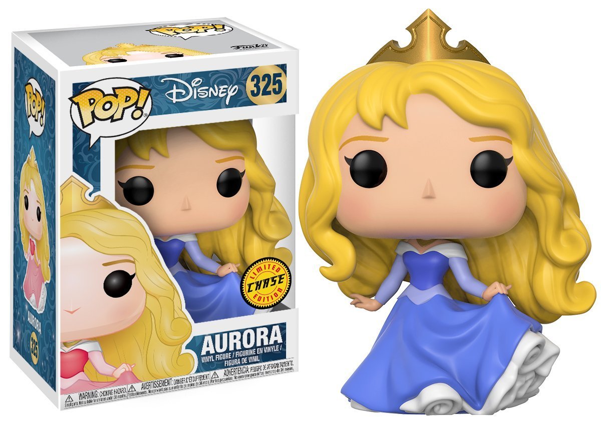 Funko Disney Princess: Sleeping Beauty - Aurora Limited Edition Chase Pop! Vinyl Figure (Bundled with Compatible Pop Box Protector Case)