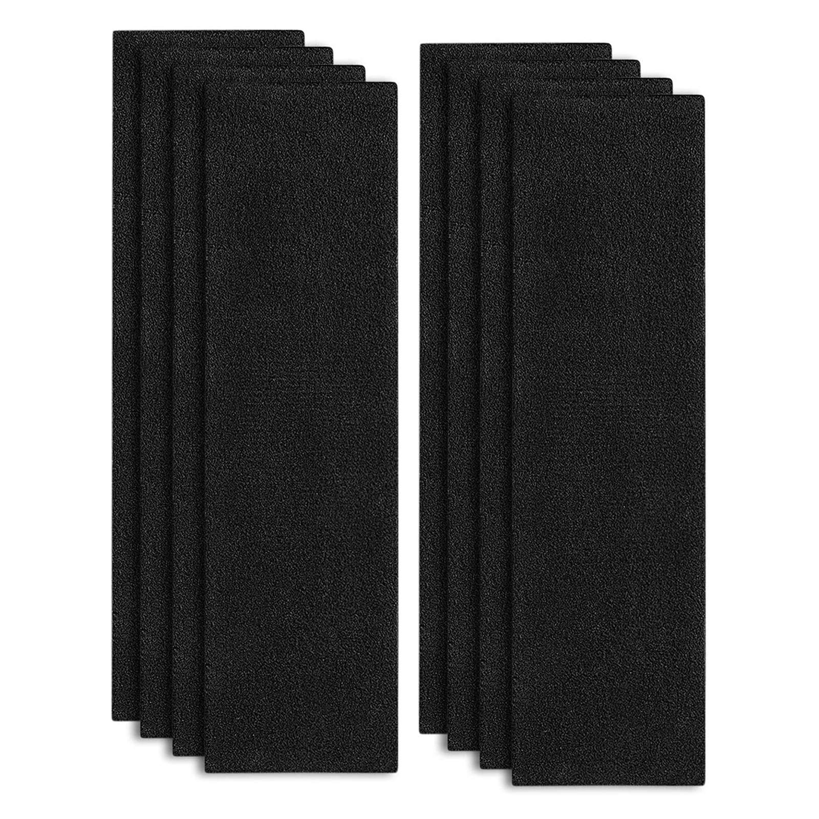 isinlive 2 Pack FLT5000 True HEPA Filter C Replacement with Pet Pure Treatment, and 8 Pack Activated Carbon Pre-Filters for Ger Guardian Air Purifier FLT5111 AC5000 AC5000E AC5250PT AC5350B AC5350BCA