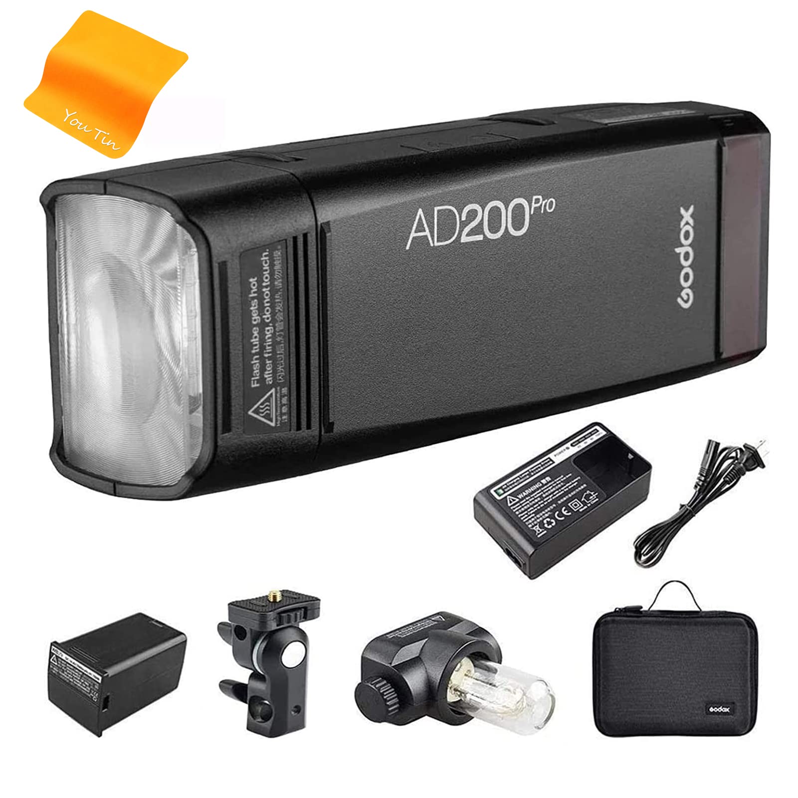 Godox Flash Strobe AD200 Pro AD200Pro 2.4G Pocket Speedlite Flash Photography Lighting for Canon Nikon Sony Fuji Olympus Panasonic Pentax Camera