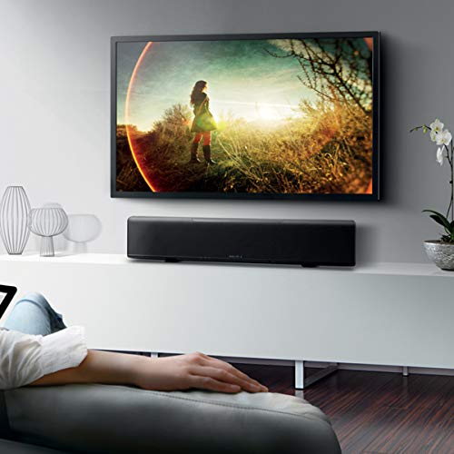 YAMAHA YSP-5600BL 7.1.2-Channel Dolby Atmos MusicCast Sound Bar