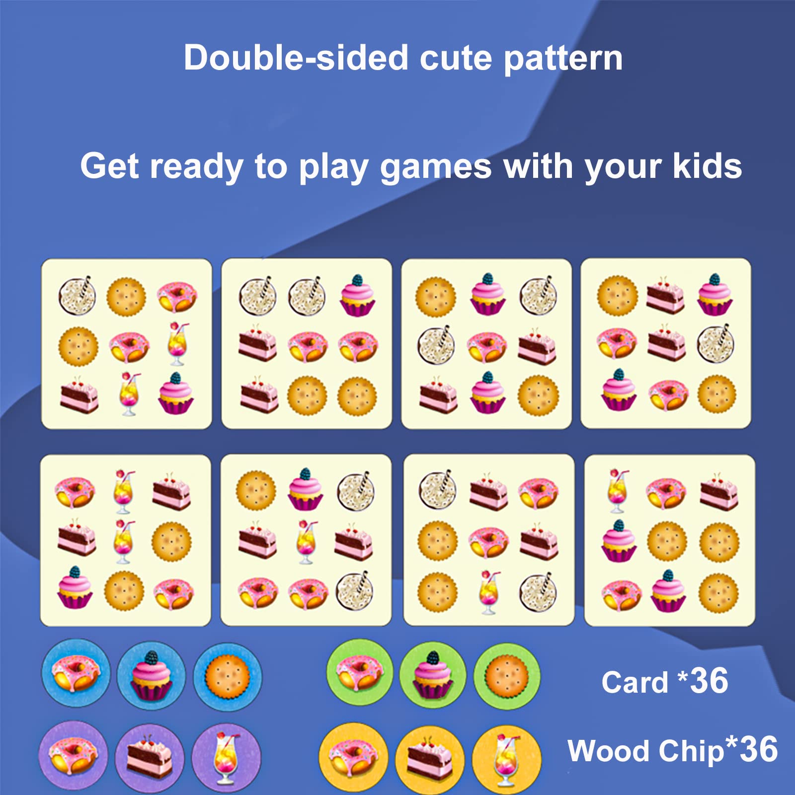 Bingo Games! Picture Learning Educational Board Game for 2 to 4 Kids Ages 4+.