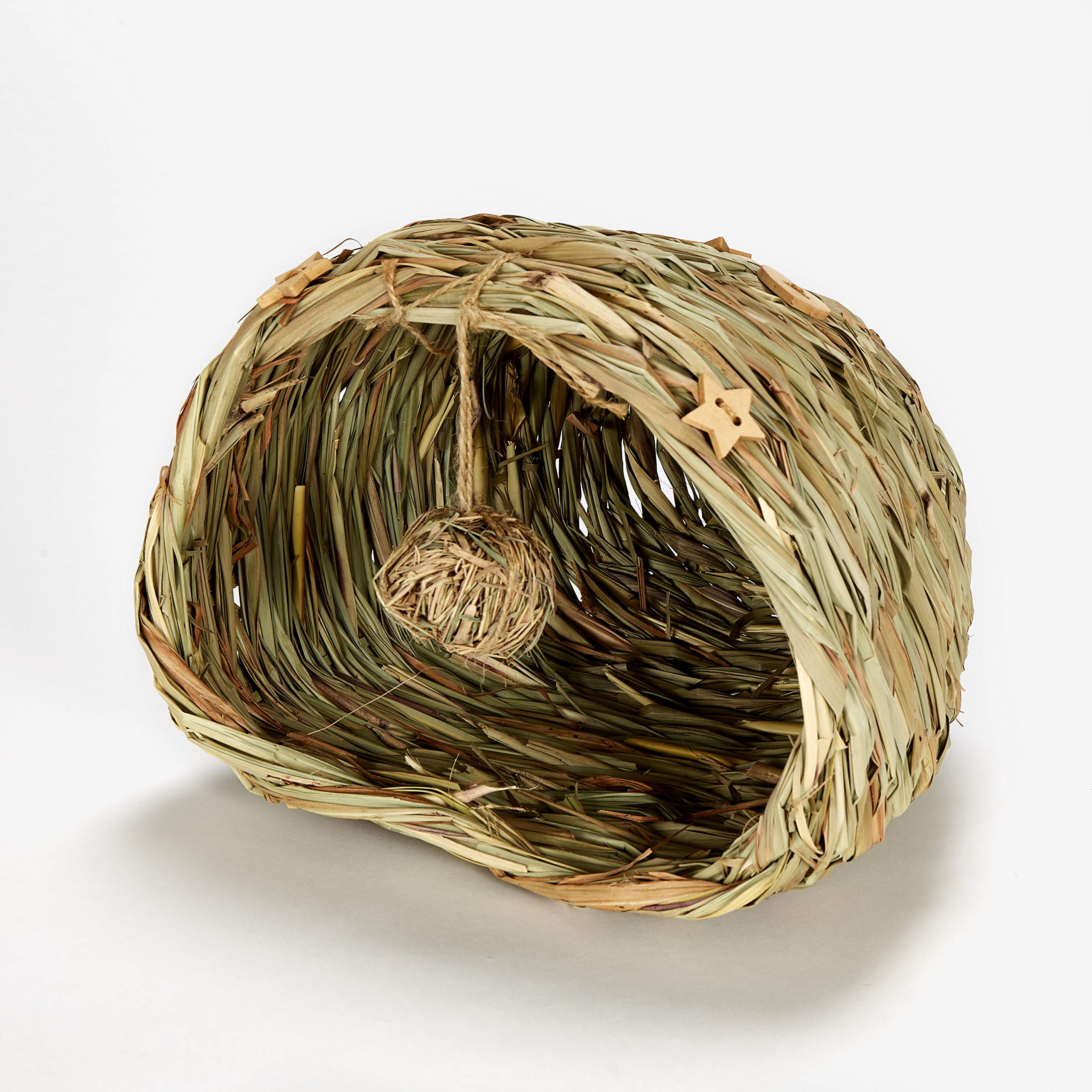Kaytee Natural Play-N-Chew Chubby Nest Large