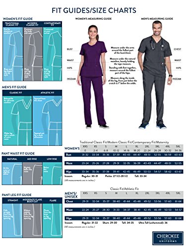 Work Wear Professionals Long Sleeve Men's Underscrub T-Shirt - with Crew Neck WW700, L, Black