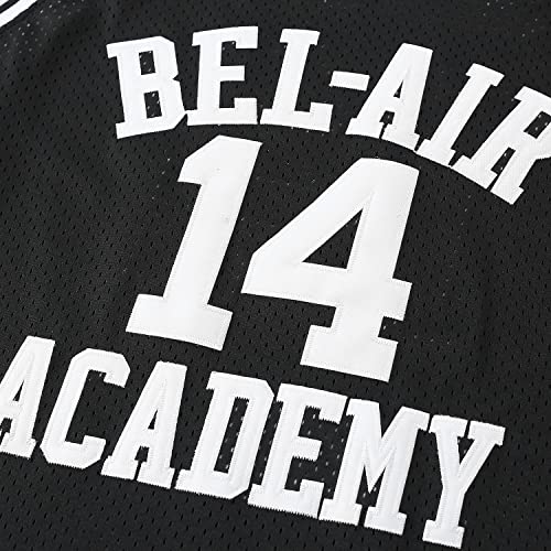 Eway Jersey #14 Basketball Jerseys S-XXXL(Black, L)