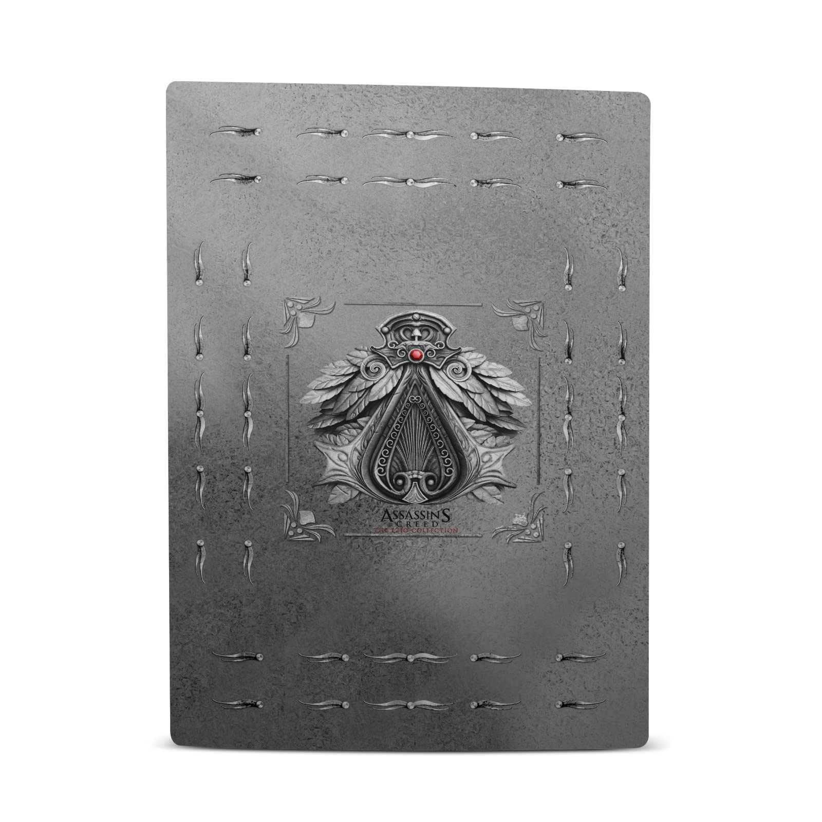 Head Case Designs Officially Licensed Assassin's Creed Belt Crest Brotherhood Graphics Vinyl Faceplate Sticker Gaming Skin Decal Cover Compatible With Sony PlayStation 5 PS5 Digital Edition Console