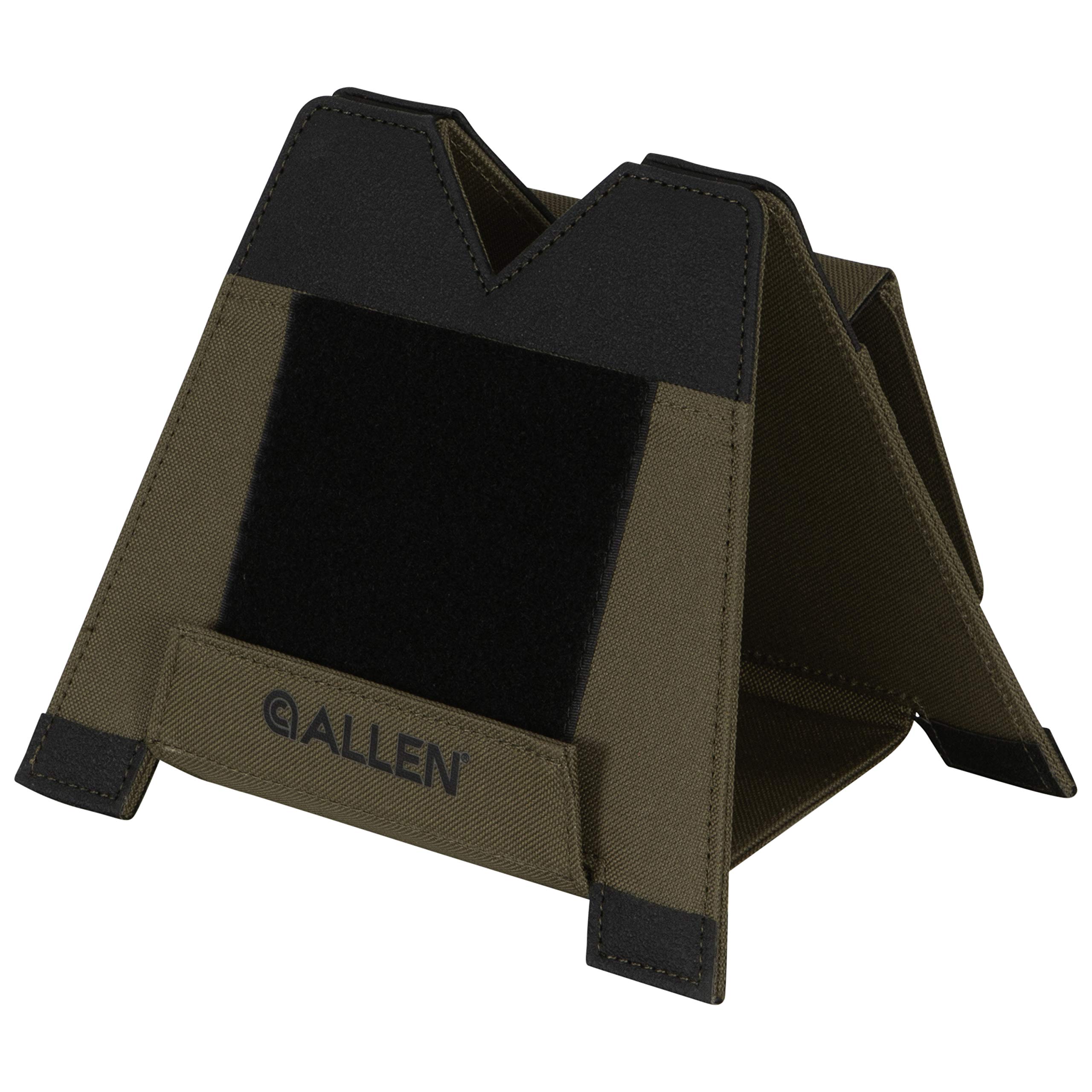 Allen Company Alpha Folding Shooting Rest with Handgun Stand- Brown/Black