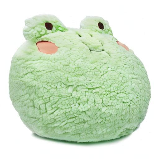 Onsoyours Frog Plush Pillow, Super Soft Frog Stuffed Animal, Adorable Plush Frog Cuddle Cushion Pillow for Kids