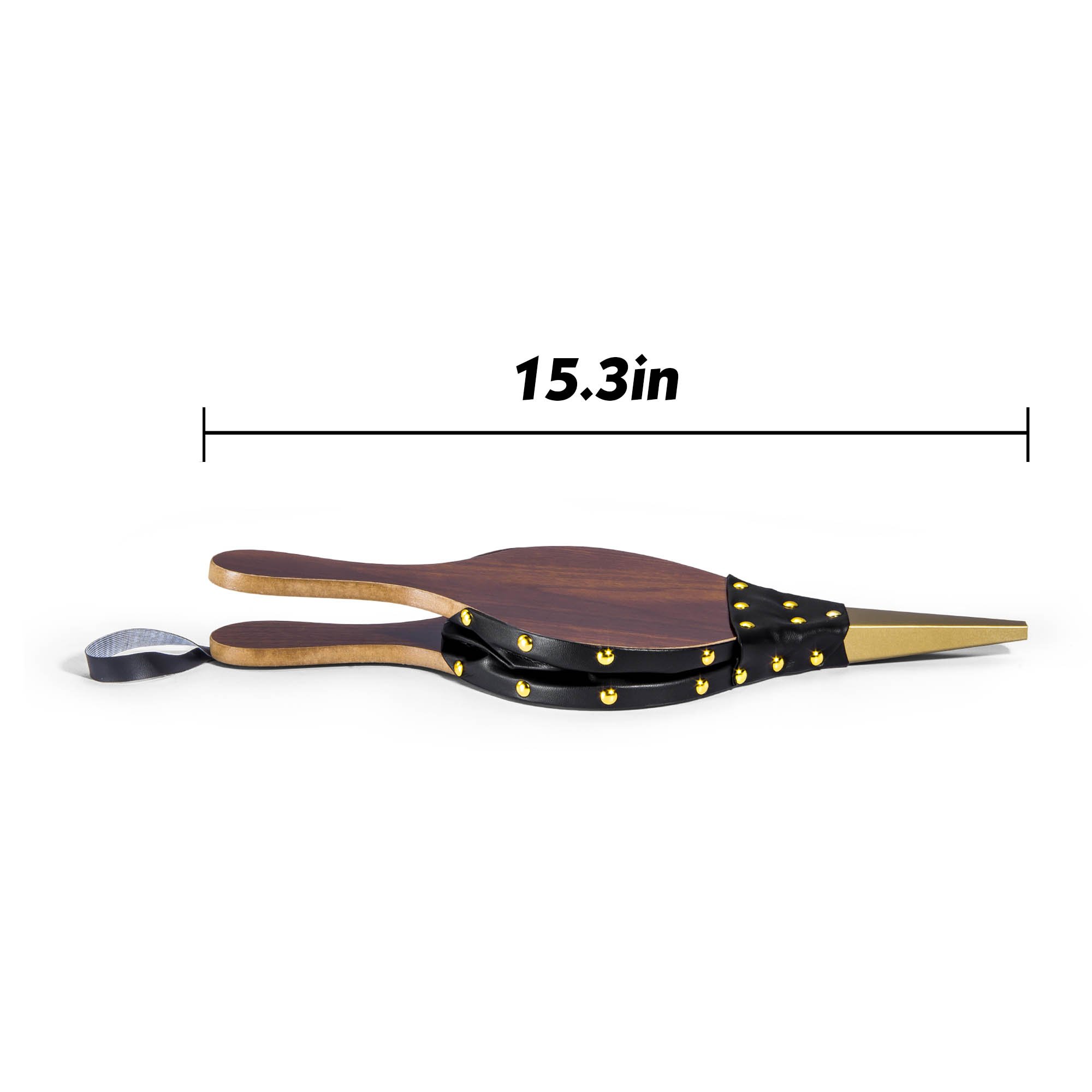 goldblue 15.5" x 6.5" Fireplace Wood Bellows Fireplace Bellows Outdoors Barbeque Grill Chimney Hand Bellow, Wood Bellows