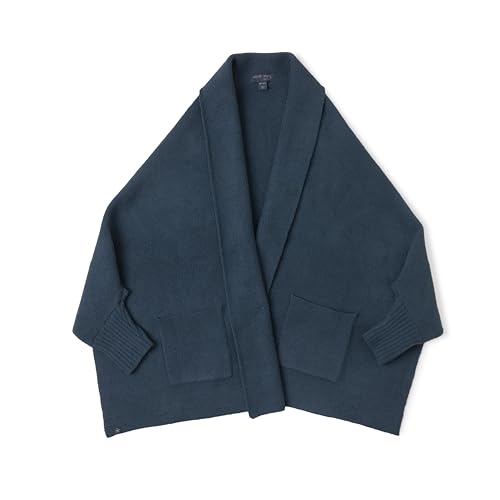 Barefoot Dreams® CozyChic® Blanket Wrap, Smokey Blue, One Size