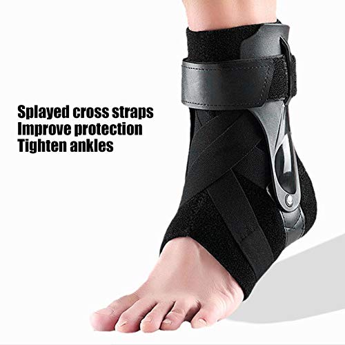 Ankle Brace, Breathable Fabric Super Elastic Compression Ankle Support Wrap Comfortable Adjustable Ankle Brace, for Running Basketball Injury Recovery