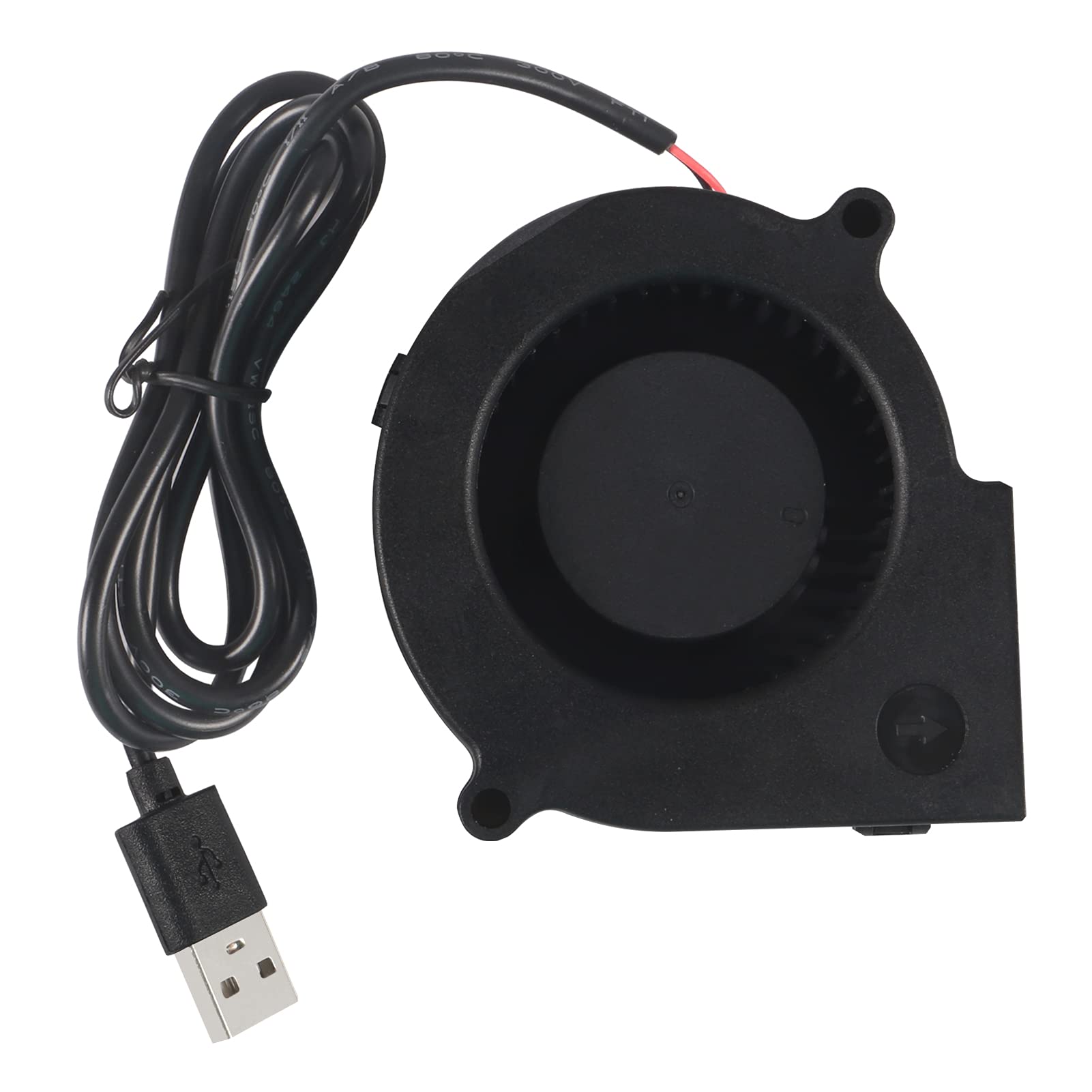Aoicrie 7530 Blower Fan,75mm Blower Fan, 75mm x 30mm 5V Dual Ball Bearing DC Brushless Cooling Blower Fan (1)