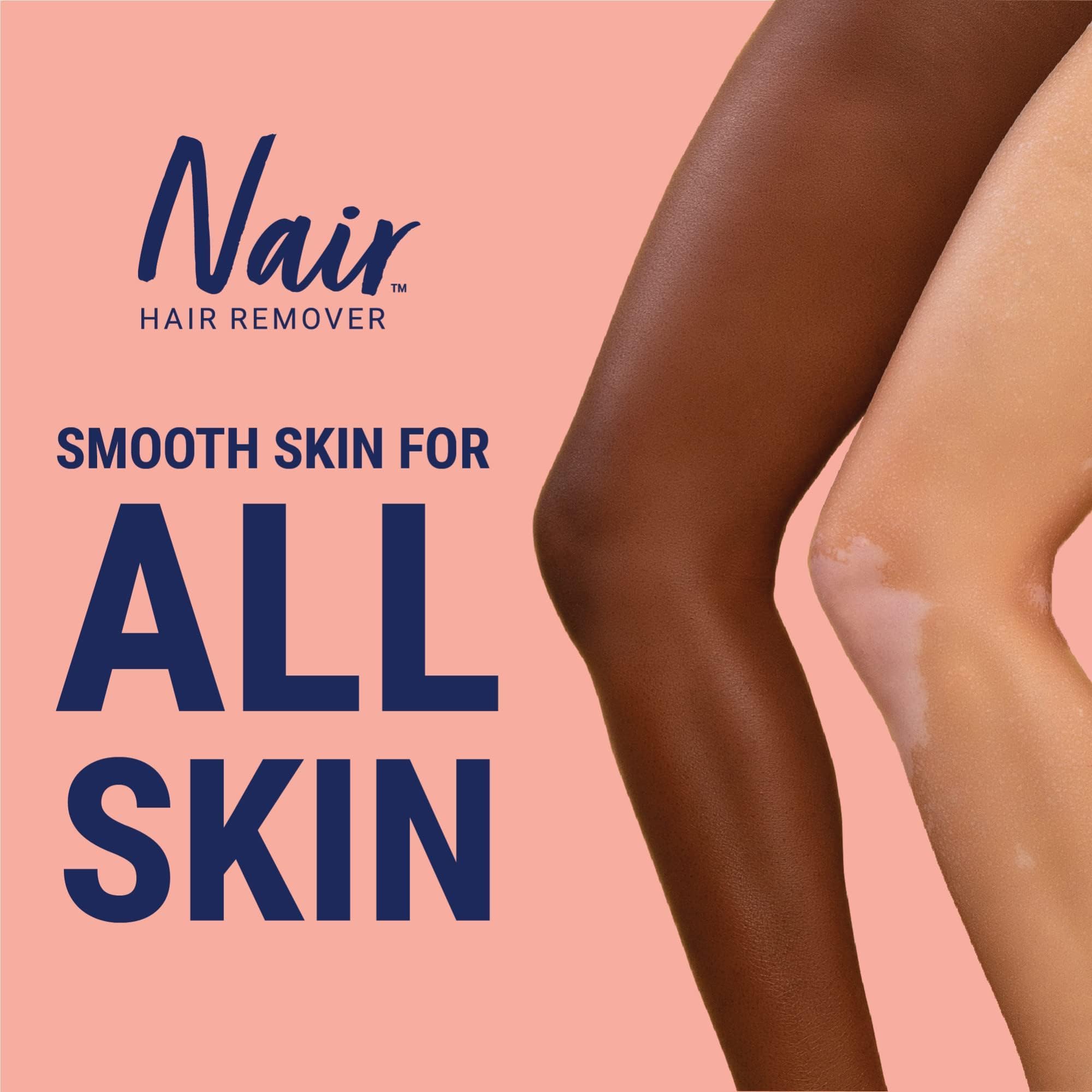 Nair Moroccan Argan Oil Shower Cream Hair Remover, 13.0 oz.
