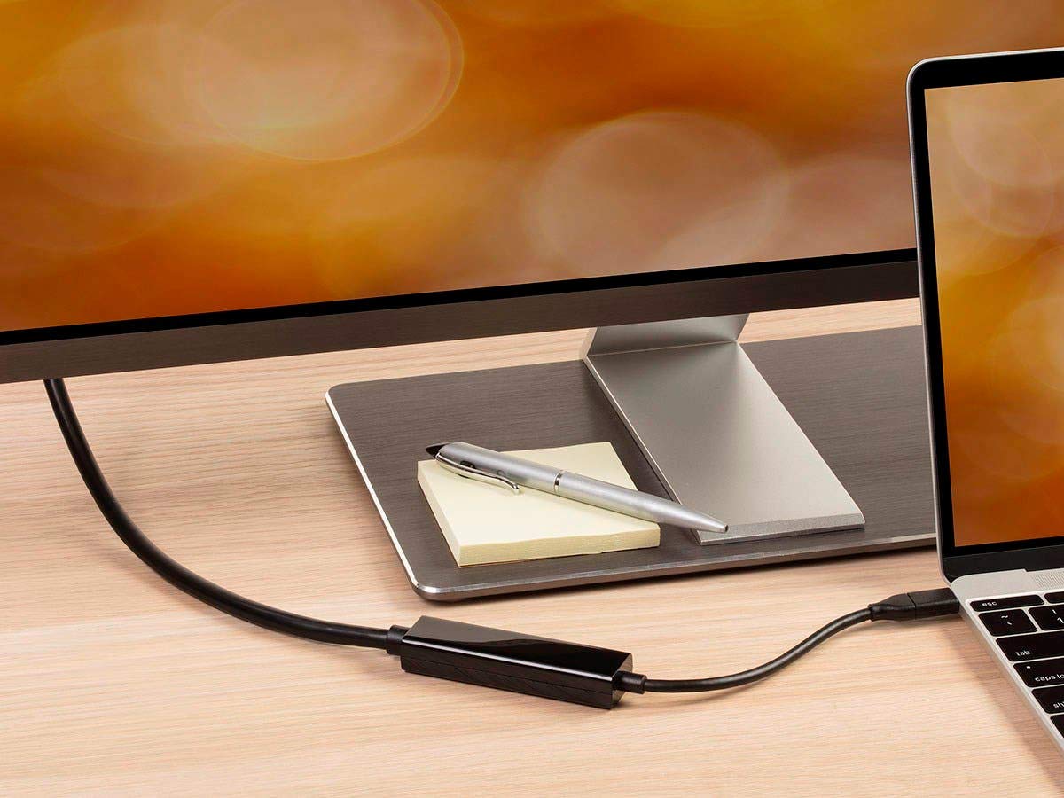 Monoprice USB 3.1 Type-C to DisplayPort Active Cable 4K@60Hz, 6ft