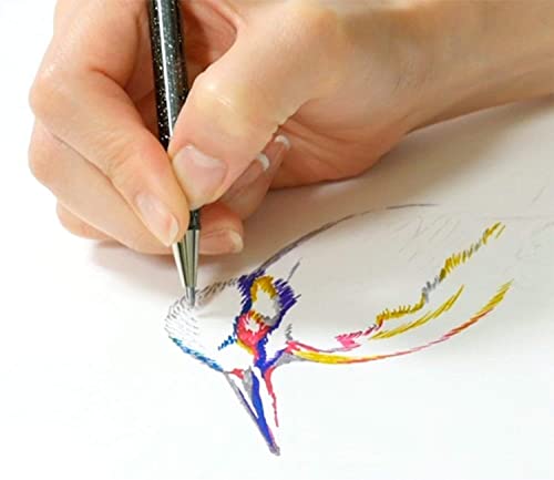 Pentel Hybrid Dual Metallic Liquid Gel Roller Pen YK110/8-M - Pack of 8 Pens in 16 Shimmering Metallic Colours