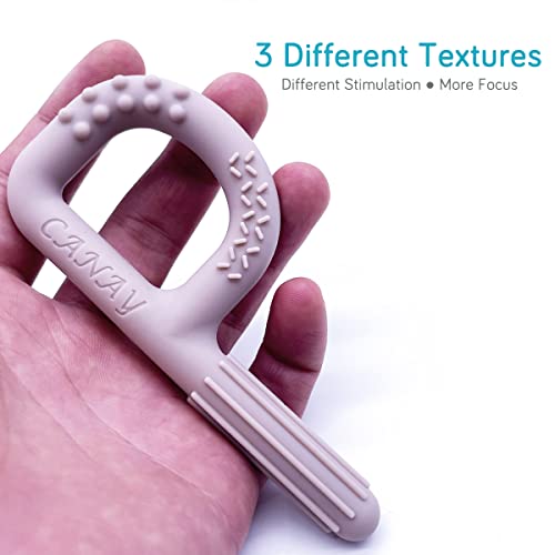 Original Hand-Held Sensory Chew Toys for Autistic Children(3 Pack), Chew Sticks fo Kids, Alt. to Chew Necklaces for Sensory Kids, Teething, Oral Motor Stimulation, ADHD, SPD - Silicone Teether Toys