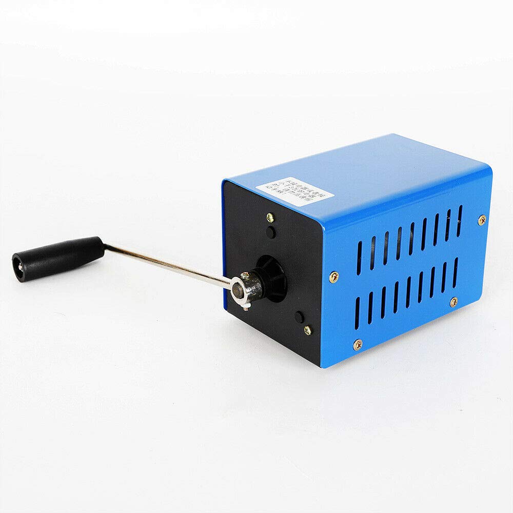 BJTDLLX 20W Hand Crank Generator, High Power Portable Emergency USB Charger Generator for Outdoor Travel Camping Hiking Survival Activities