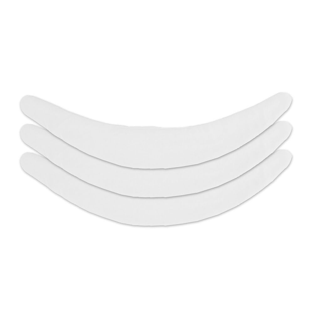 More of Me to Love Cotton and Viscose Blend Tummy Liner (3-Pack) (Small, White)