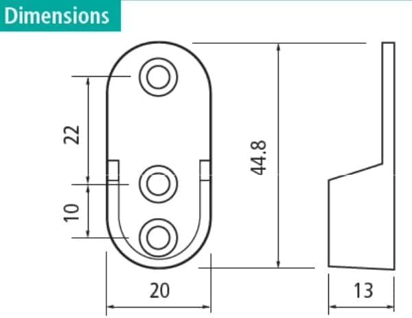 Matte Brass Aluminum Oval Wardrobe Tube Closet Rod with Two End Caps and Screws (30 INCH)