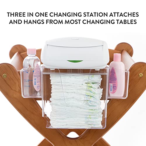 Prince Lionheart Hanging Diaper Depot Wipes Warmer Storage Depot Nursery Essentials Baby Registry
