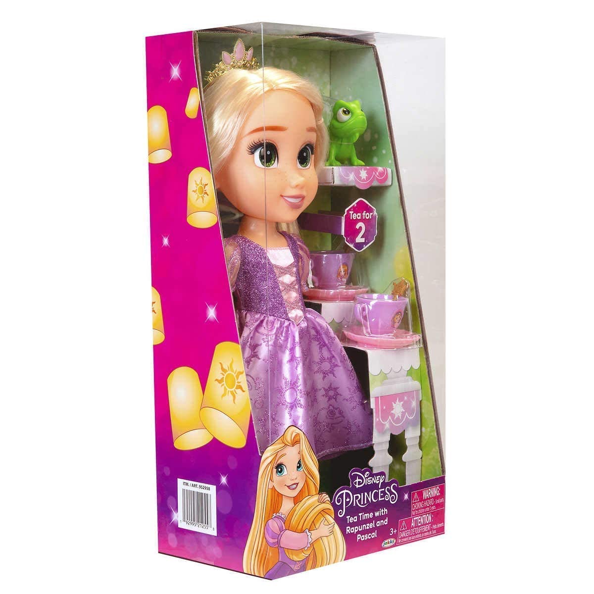 Jakks Disney Princess Doll Tea Time with Rapunzel and Pascal