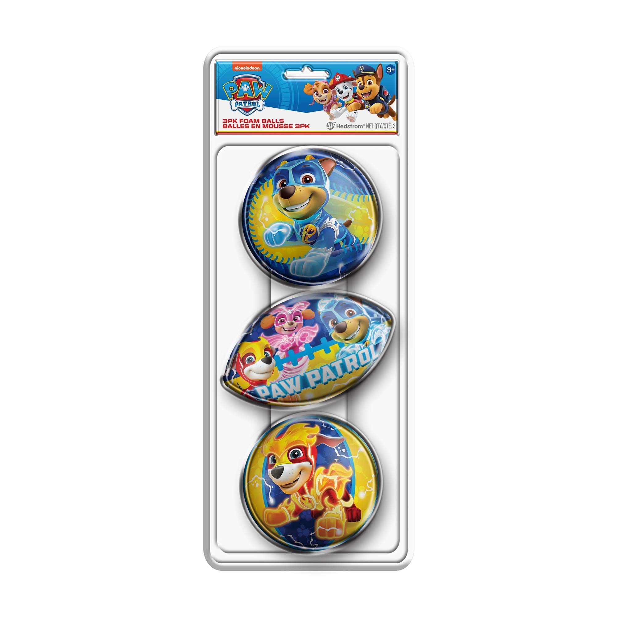 Hedstrom 3-Pack Foam Sports Balls, Baby Shark