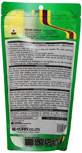 Hikari 8.8-Ounce Cichlid Staple Floating Pellets For Pets, Medium