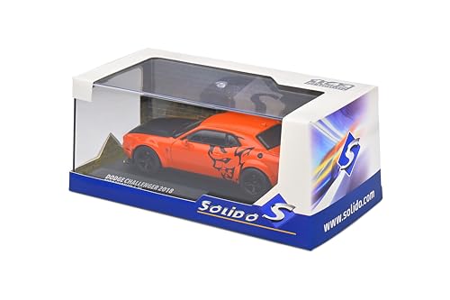 Solido 1:43 Dodge Challenger SRT Demon Orange 2018
