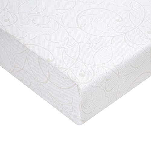 Olee Sleep 7 Inch I-Gel Deluxe Comfort Memory Foam Mattress,Queen,Beige,White, CertiPUR-US, Multi-layered foam, Supporting Body Weight,Comfort and Relieve pressure
