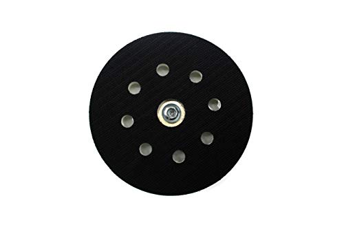 Maxshine 5” Hook and Loop Dual Action Backing Plate Pro Series – for Dual Action Polishers with 5/16” Diameter Thread, Up to 12000 OPM DA