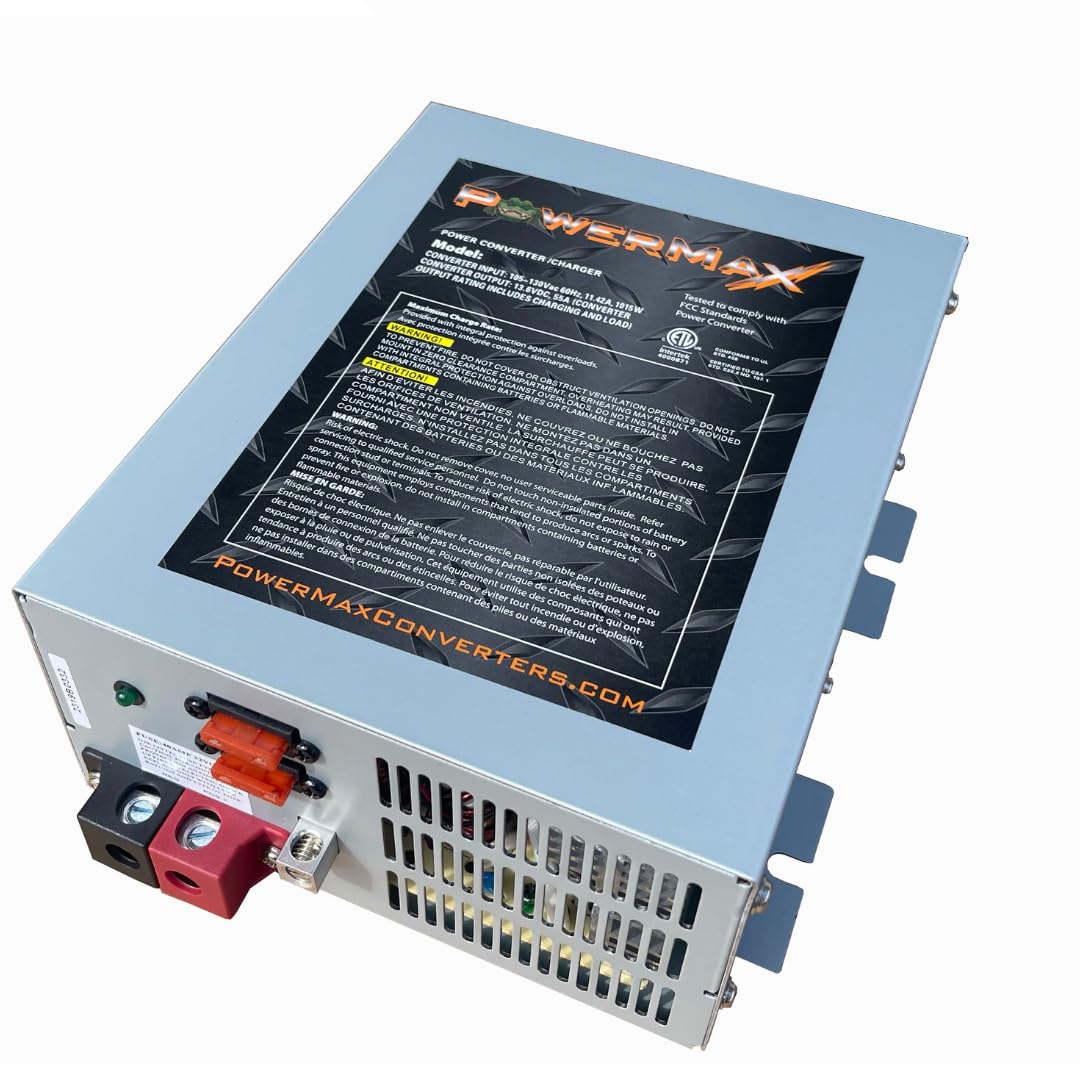 PowerMax PM3-50-24 24 Volt 50 AMP Converter Charger with 3 Stage Automatic Smart Battery Charger