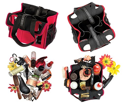 Liphontcta Organizer Bag for Hair Care and Bathroom Accessories | Holder Tool and Storage Caddy for Dorms, Hair Salon and Accessories
