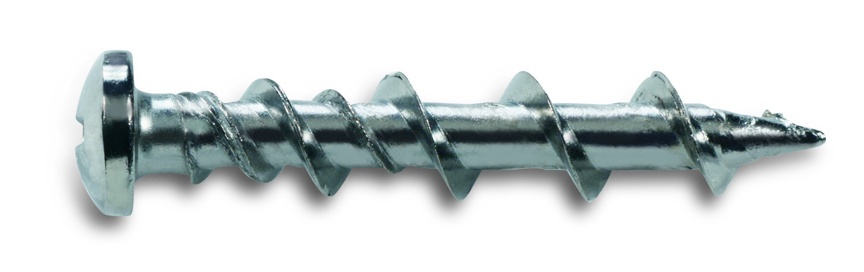 Powers Fastening Innovations 02273 Wall-Dog - 1/4-Inch by 1-1/2-Inch White Pan Head Light Duty Anchor, 100 Per Box