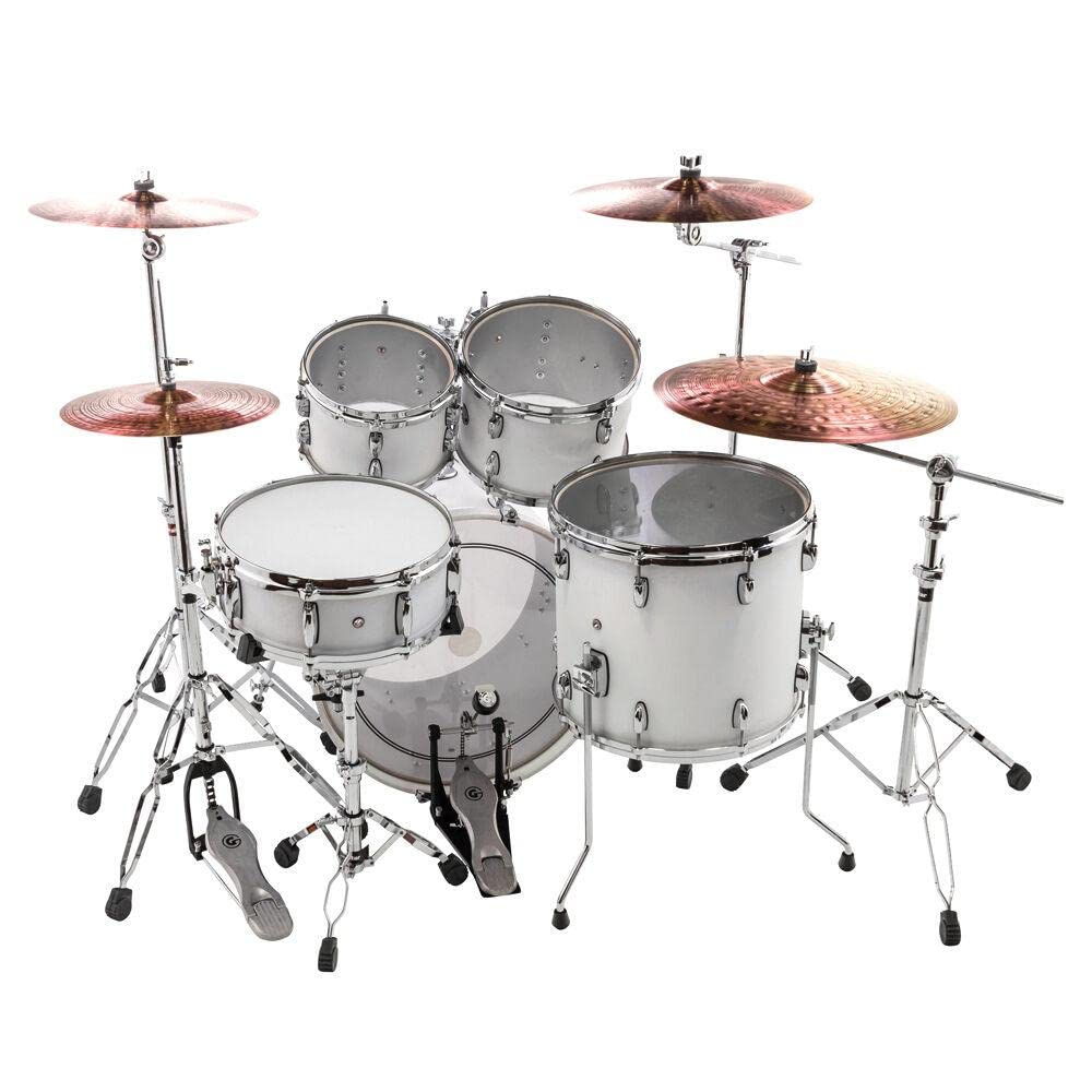 Gibraltar Medium Weight Double Braced Hi-Hat Stand Percussion Chrome Set Hardware, for Snare Drum Practice Pad (5707)