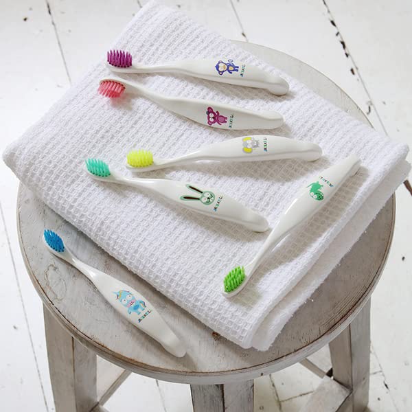 Jack N' Jill Bio Toothbrush (TM) Compostable & Biodegradable Handle BUNNY