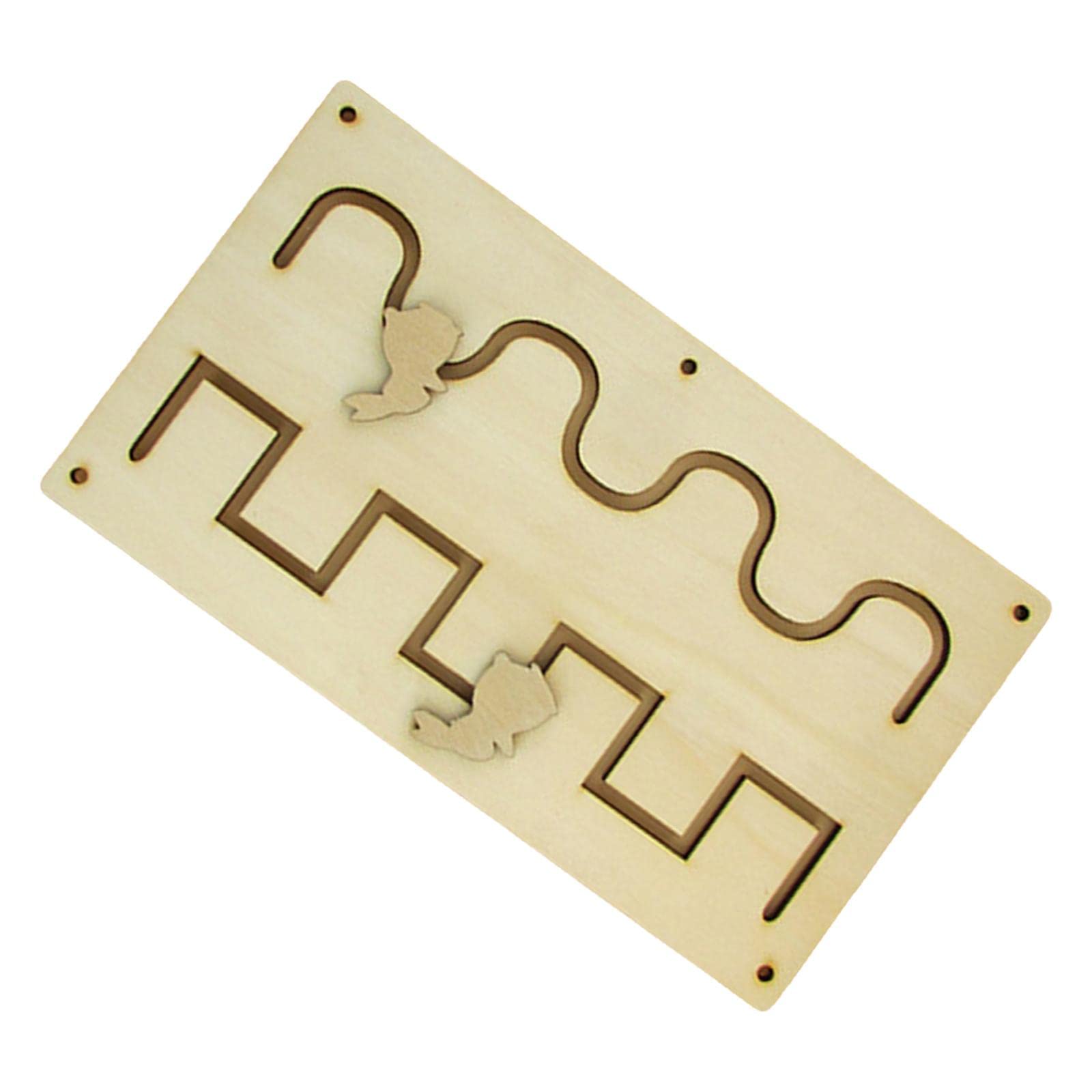 Almencla Montessori Busy Board Walkway DIY Material Early Educational Teaching Activity Center Board for Boy and Girl Kids