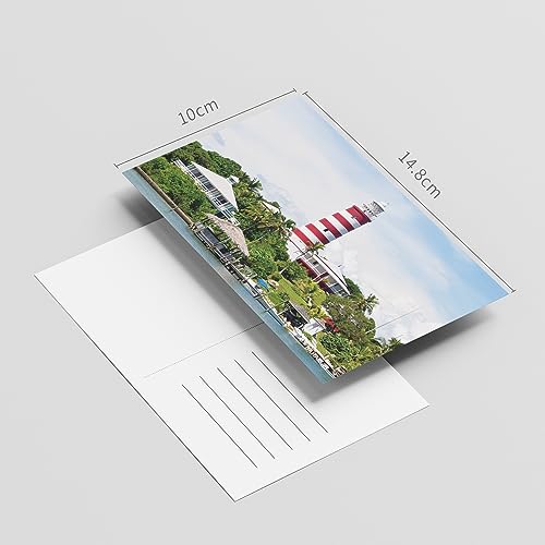 Dear Mapper Bahamas City Landscape Postcards Pack 20pc/Set Postcards From Around The World Greeting Cards for Business World Travel Postcard for Mailing Decor Gift