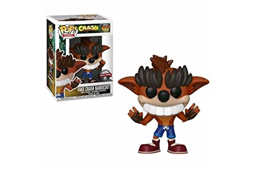 Funko Pop! Fake Teeth Crash Bandicoot 422 Exclusive Figure