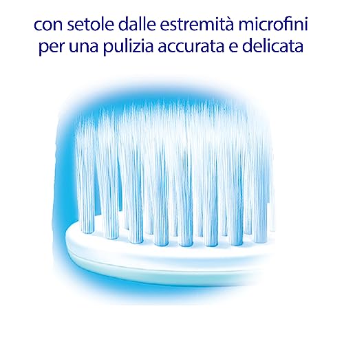 meridol Toothbrush Gum Protection Gentle Double Pack, Gentle Cleaning of Teeth on The Gum Seam