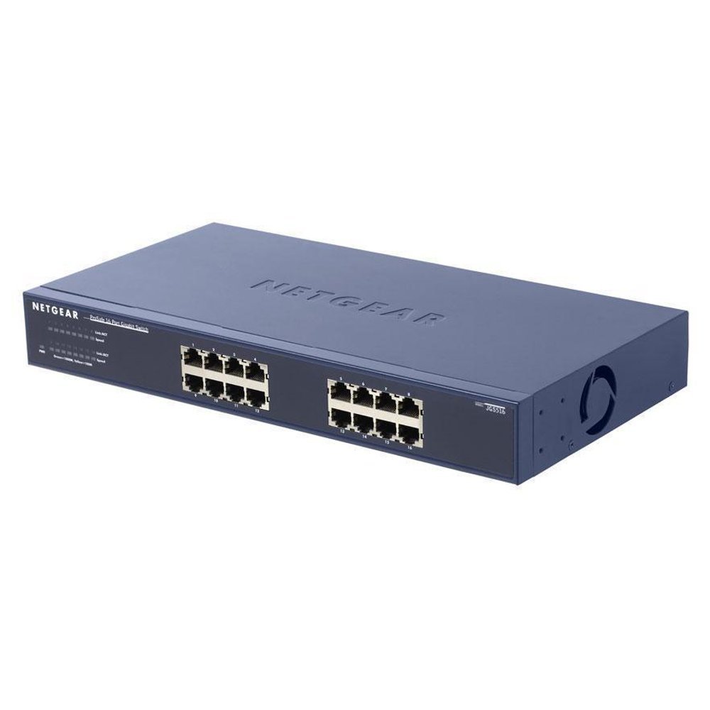 NETGEAR ProSafe JGS516 16-Port Gigabit Ethernet Switch