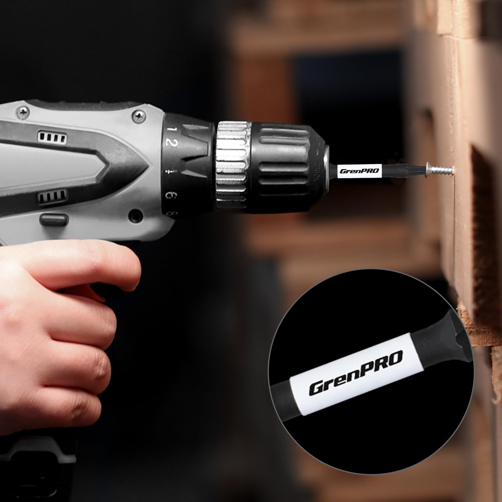 GRENPRO Screwdriving Power Bits T10-2IN*5pcs,Torx Head Bit Set ,2" Long High Impact Tough Magnetic #10 Drill Bit,1/4" Hex Shank S2 Alloy Steel Star Bits Set