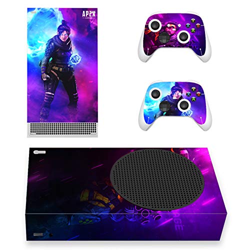 Battle Royale Legend Shooting Video Game Game Console Series S Console and Controller Skin Set, Skin Wrap Decal Kit