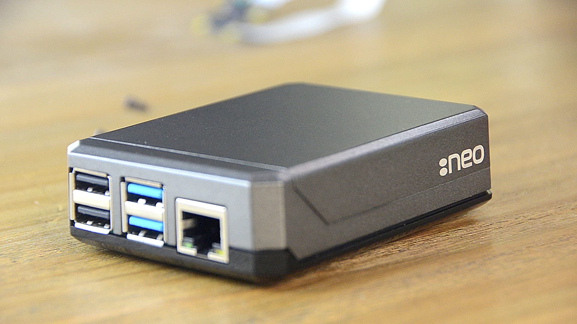 Argon NEO Case with Fan HAT and Power Supply (Type-C) for Raspberry Pi 4 | Supports Cooling Fan, Camera, and LCD Display | GPIO and PoE Pins are Accessible