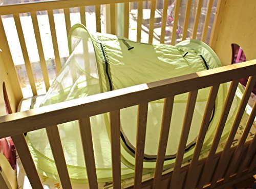 MooMooBaby Pop-Up Baby Beach Crib Tent