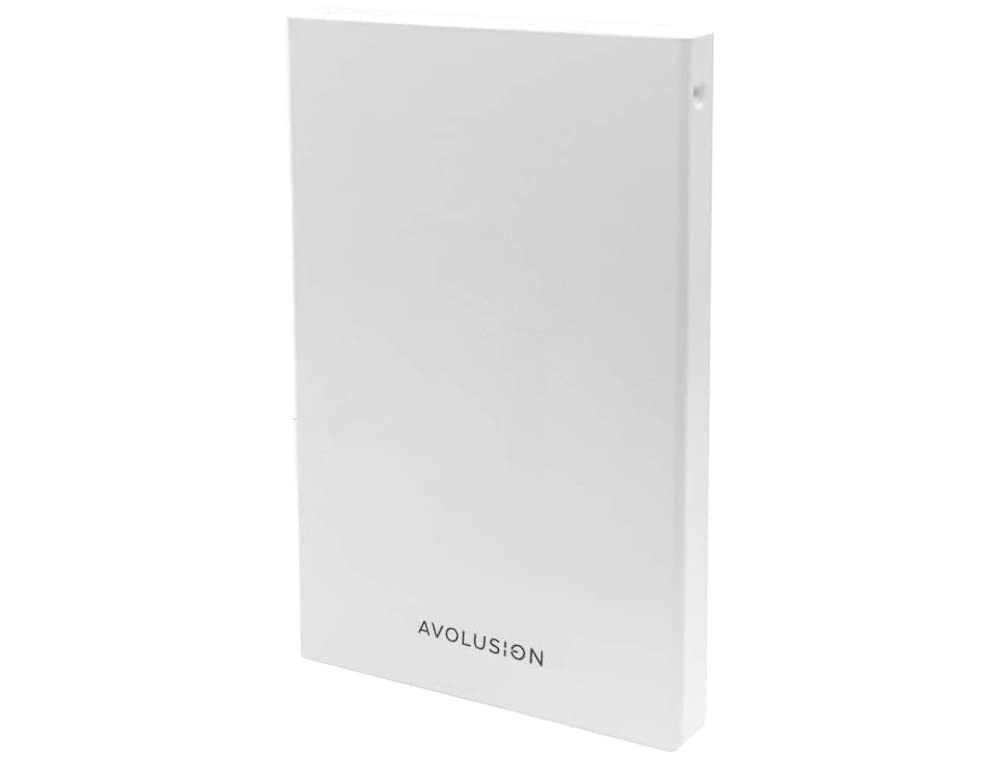 Avolusion HD250U3-WH 1TB USB 3.0 Portable External Gaming Hard Drive - White (for PS4, Pre-Formatted) - 2 Year Warranty